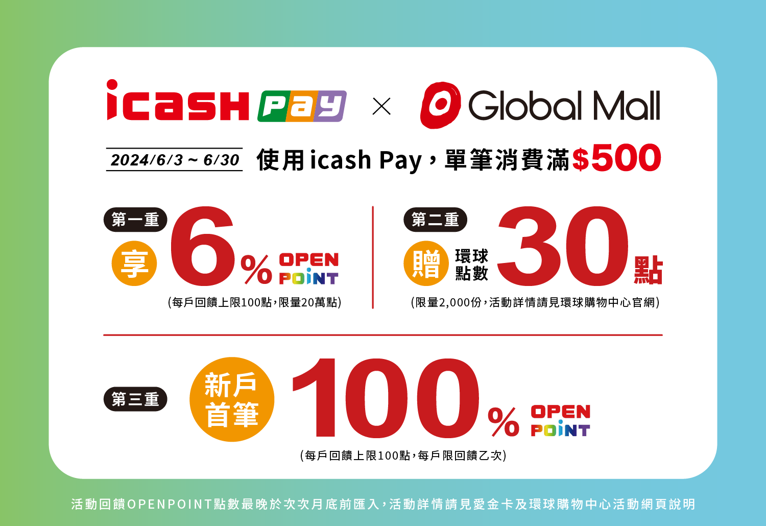 活動訊息 - icash Pay